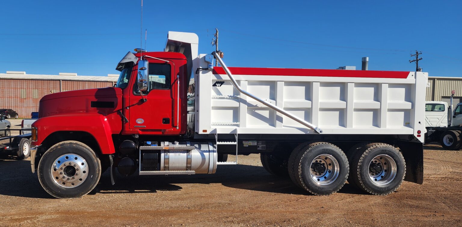 Custom Mack Truck With Warren Fls 16 Dump Body